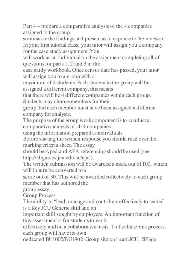 Develop a background of the company and an overview of the company’s