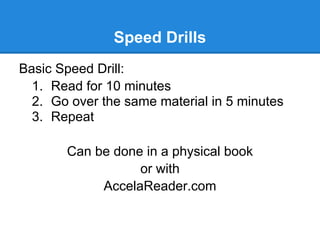 Speed Reading Class: Develop a Faster Reading Rate with High Speed ...