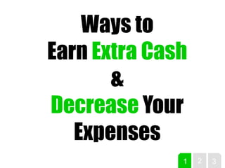 Develop a financial game plan | PPT