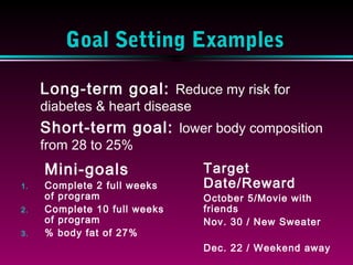 Developing a Personal Fitness Plan | PPT