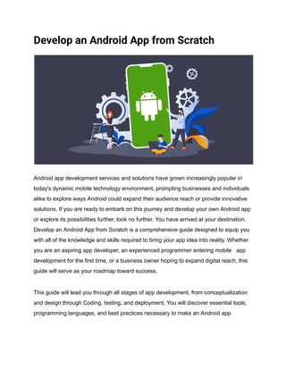 Develop an Android Apps from Scratch.pdf
