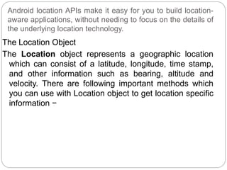 Develop a native application that uses GPS location.pptx