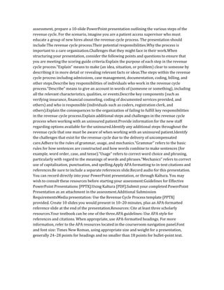 Develop a PowerPoint presentation with accompanying 10 to 20.docx