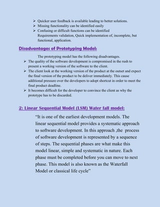 Develop a process model | PDF