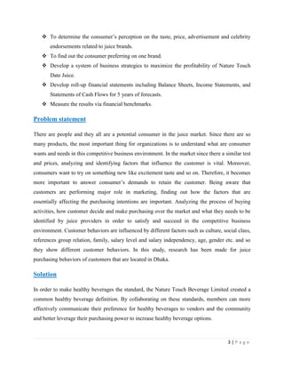 Develop a project proposal for a new product | PDF