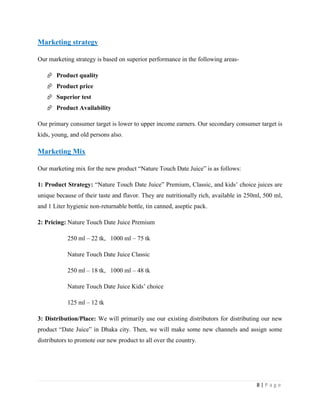 Develop a project proposal for a new product | PDF