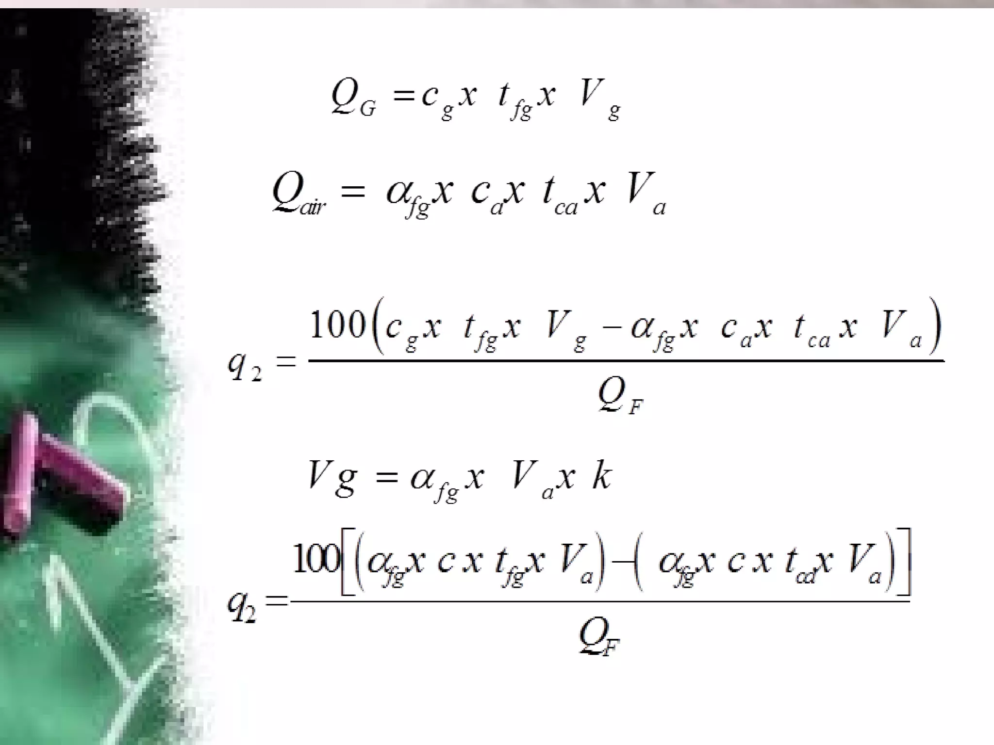 Develop a simple equation to calculate the heat loss due to flue gases in boiler | PPT