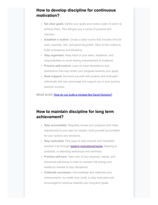 Develop Discipline for Continued Motivation and Achievement.pdf ...