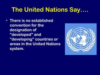 Developed & Less Developed_Countries.ppt
