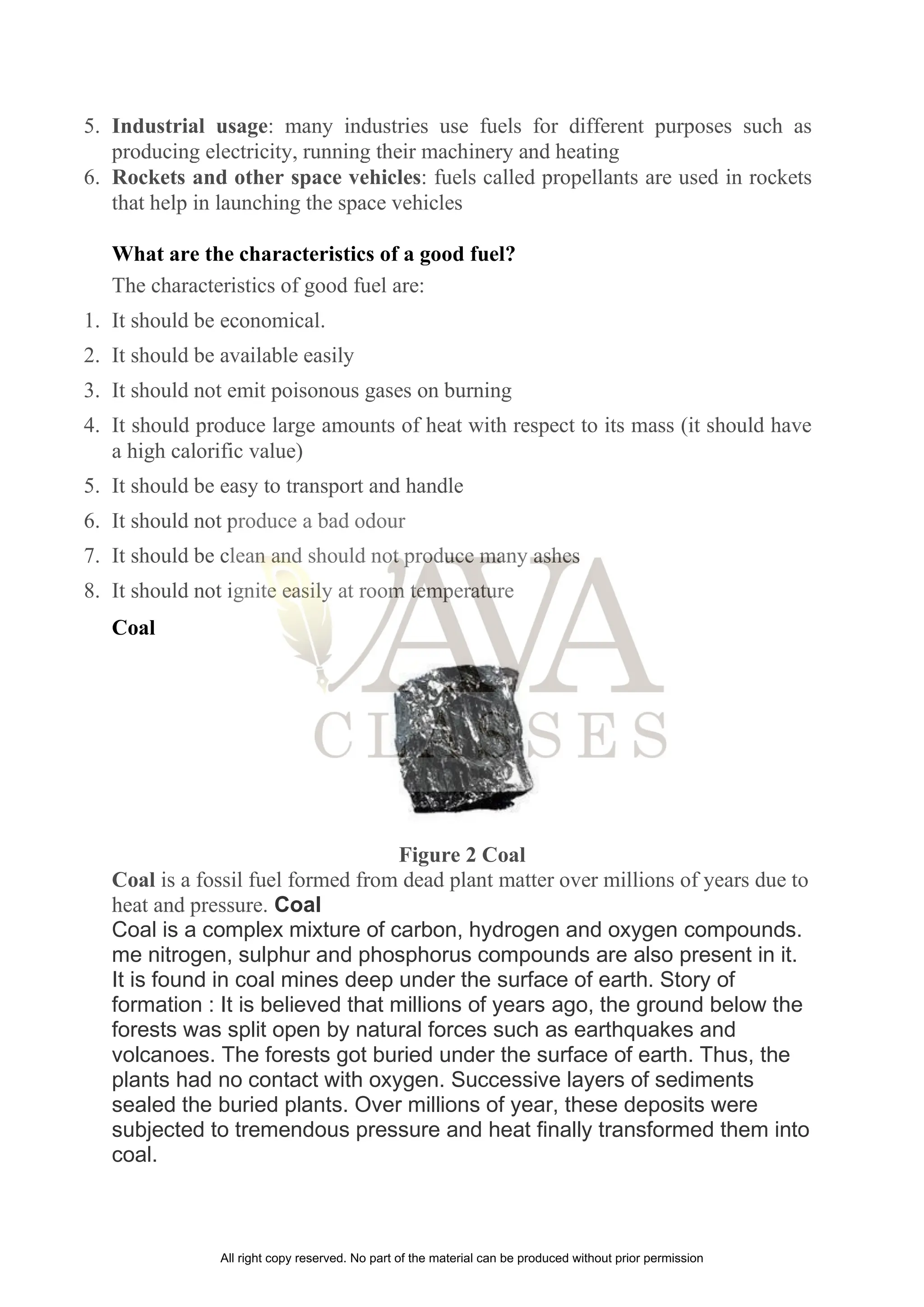 class 8 science chapter 5 Coal and Petroleum pdf | PDF