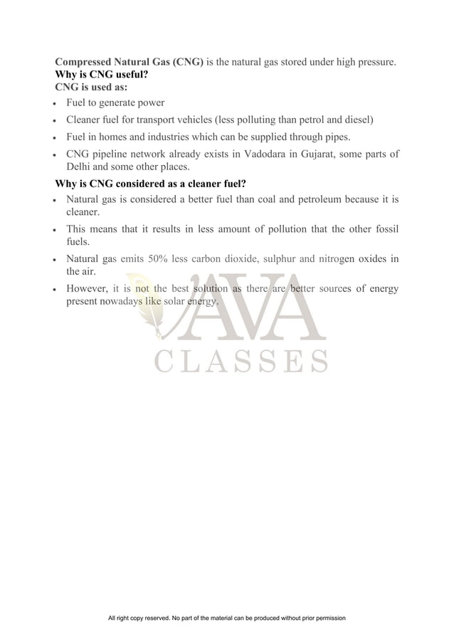 class 8 science chapter 5 Coal and Petroleum pdf | PDF