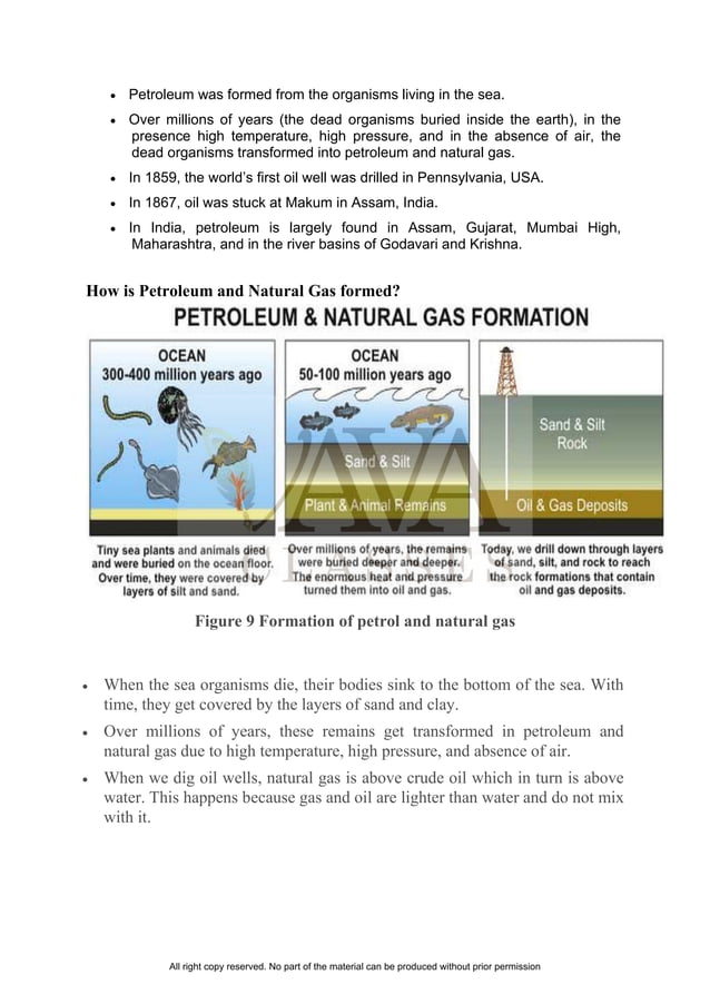 class 8 science chapter 5 Coal and Petroleum pdf | PDF