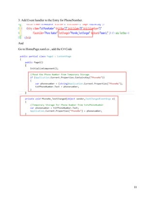 Developed your first Xamarin.Forms Application | PDF | Operating Systems | Computer Software and ...
