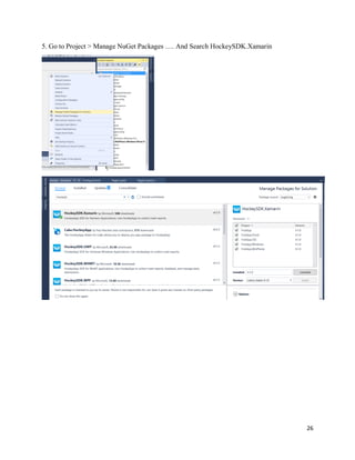 Developed your first Xamarin.Forms Application | PDF | Operating Systems | Computer Software and ...