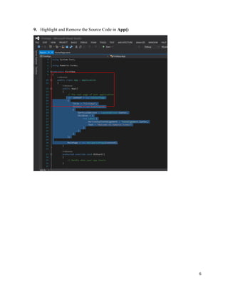 Developed your first Xamarin.Forms Application | PDF | Operating Systems | Computer Software and ...