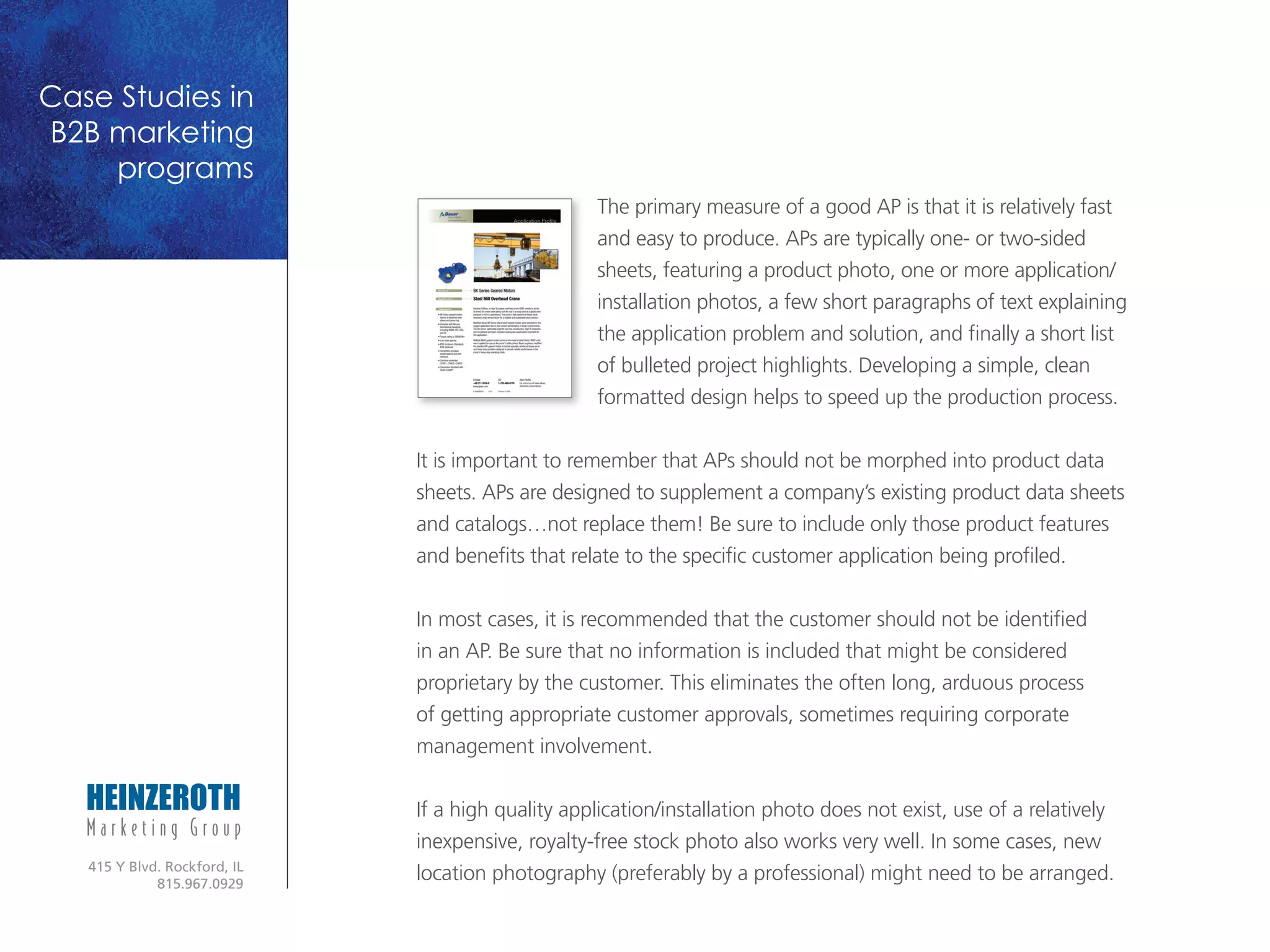 The Important Role of B2B Case Studies | PPT