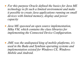 Development of Mobile Application -PPT | PPTX