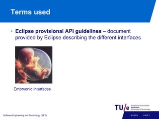 Analyzing the Eclipse API Usage: Putting the Developer in the Loop | PPTX