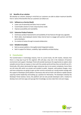 Whitepaper: DEVELOPER ENGAGEMENT SOLUTION KEY TO SUCCESS OF YOUR ...