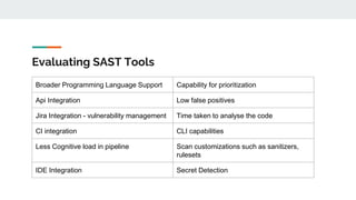 Developer-friendly SAST in DevOps Pipeline.pptx