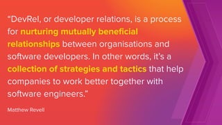 Developer Advocacy: A Career Path for Those With a Passion for Code ...