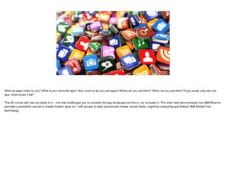 Developer connect - what the app explosion means for developers | PPT