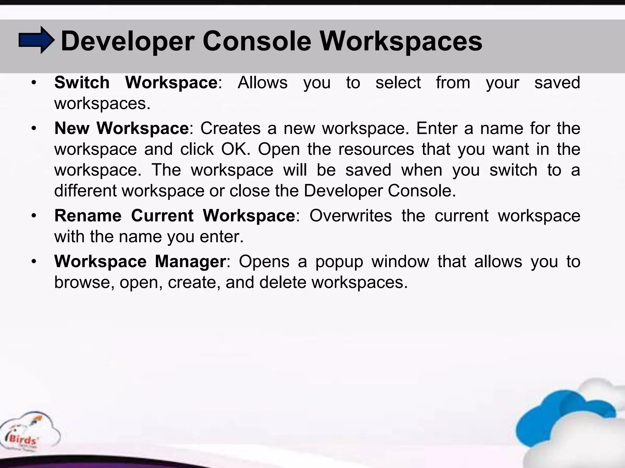 Salesforce Developer Console Ppt Pptx Web Development Internet