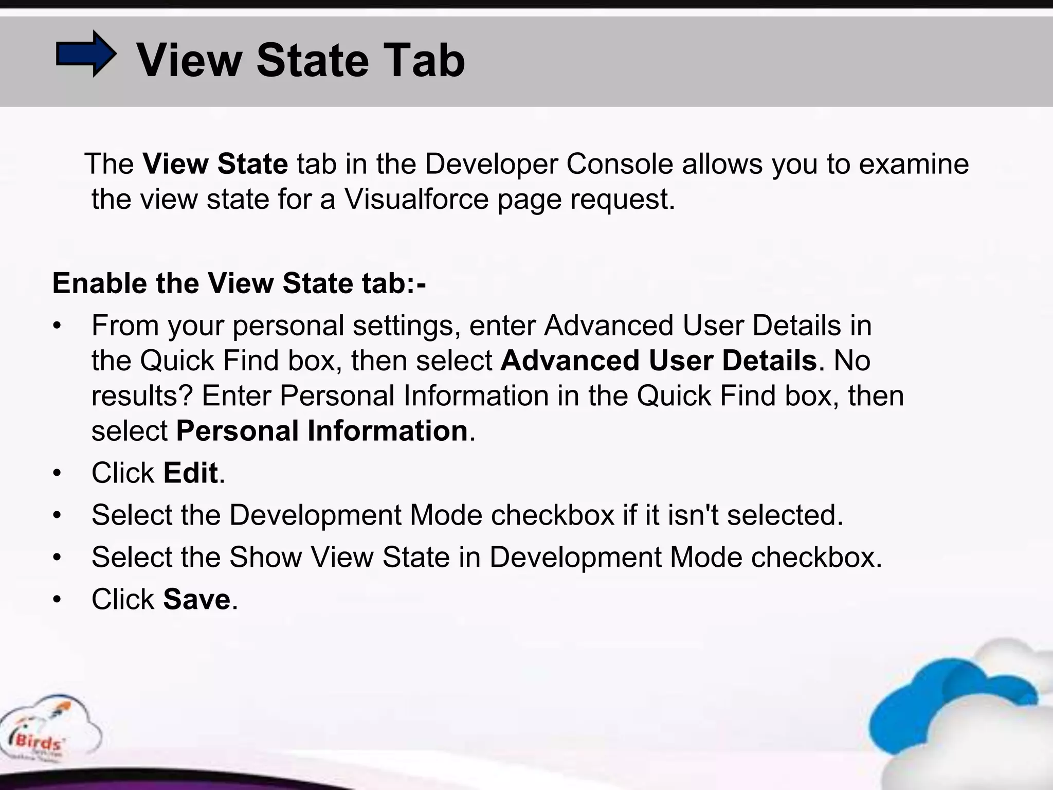 Salesforce Developer Console Ppt Pptx Web Development Internet