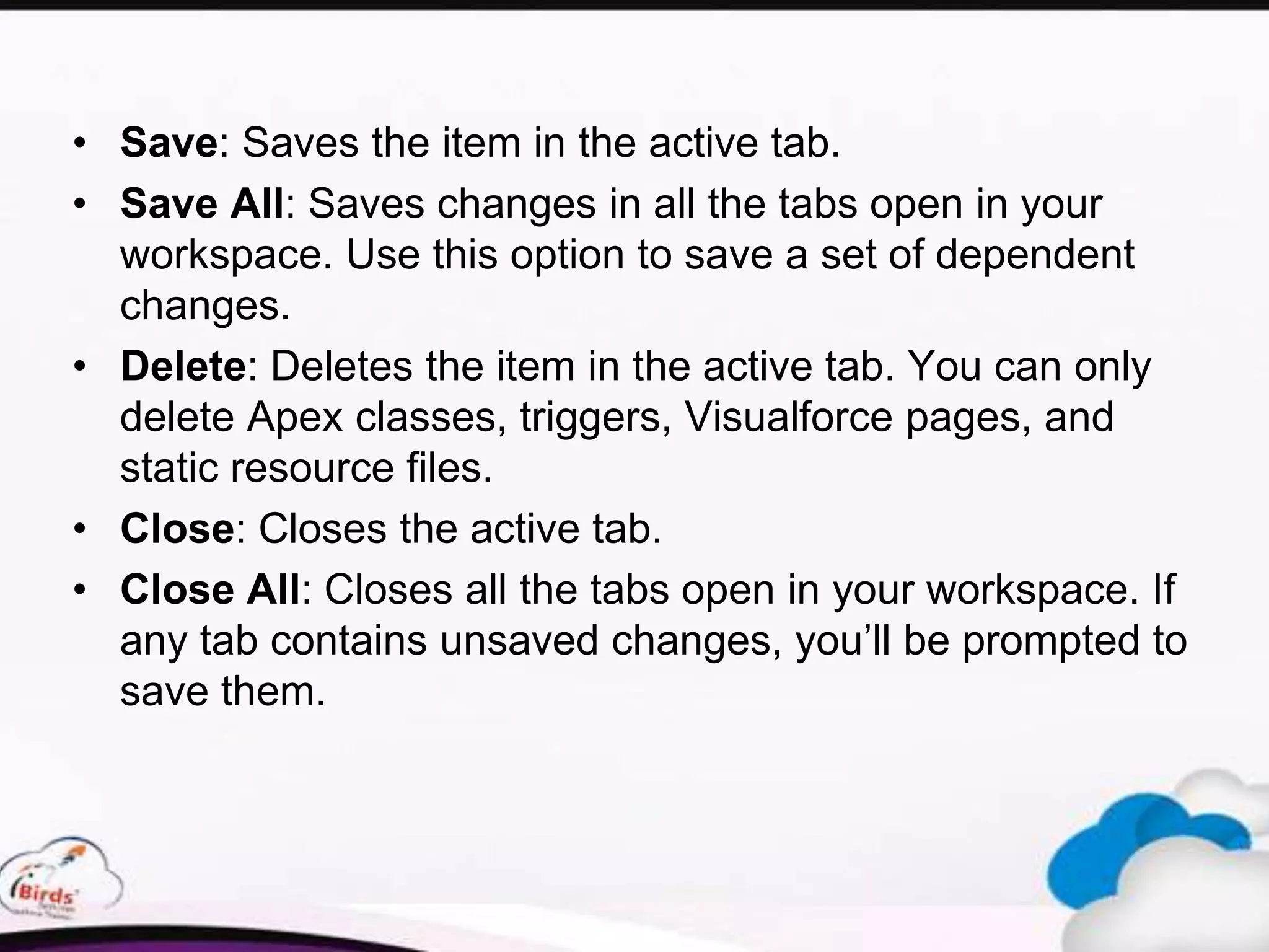 Salesforce Developer Console Ppt Pptx Web Development Internet