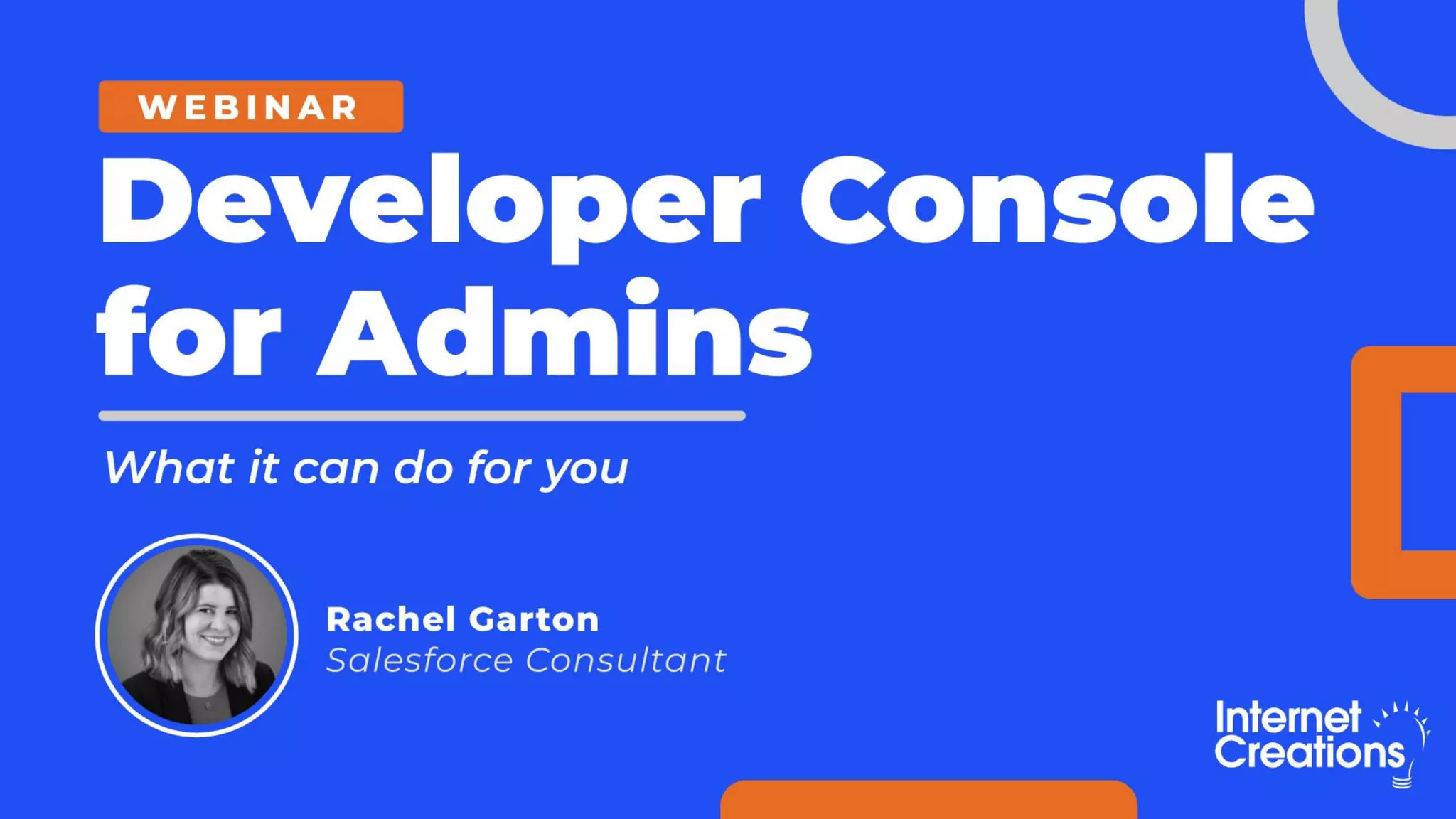 Salesforce Developer Console For Admins Ppt