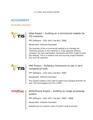 Trong Nguyen Huu's Resume | PDF