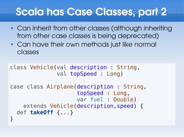 Stepping Up : A Brief Intro to Scala | PPT