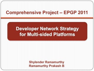 Developer Ecosystems | PPTX | Computer Software and Applications ...