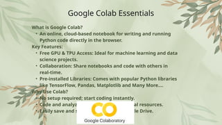 Intro on Developer Essentials 05-11-2024 | PPT | Free Download