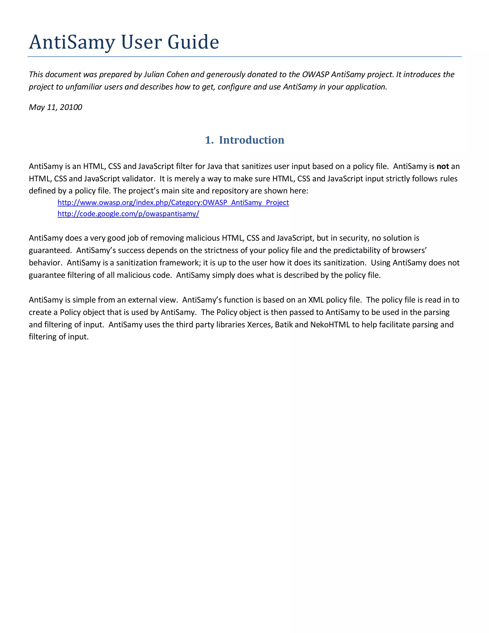 Developer guide | PDF