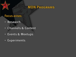 Building the Mozilla Developer Network | PDF | Browsers | Computer ...