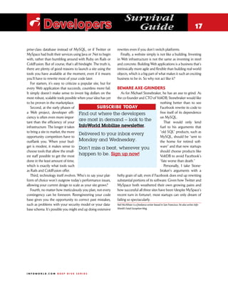 Developers survival-guide | PDF