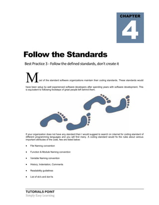 Developers Best Practices | PDF