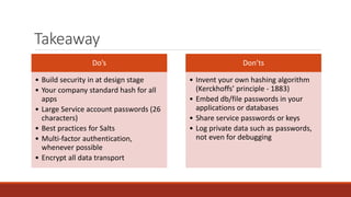Securing Passwords | PPT