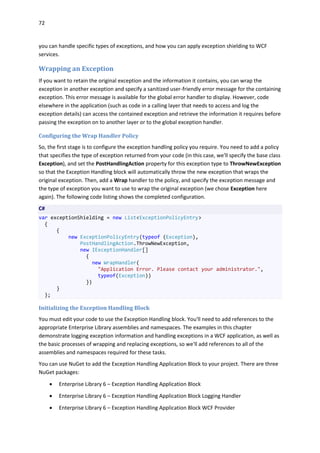 Developer’s guide to microsoft enterprise library preview | PDF | Desktop Publishing | Computer ...