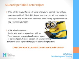 Developers mindset | PPT