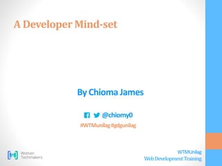 Developers mindset | PPT