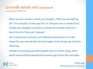 Developers mindset | PPTX