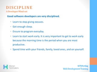 Developers mindset | PPT