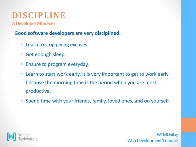 Developers mindset | PPT