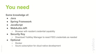 Securing a Web App with Passwordless Web Authentication | PDF