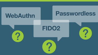Securing a Web App with Passwordless Web Authentication | PDF