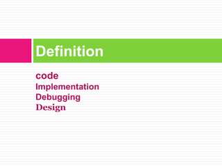 Developer vs programmer | PPTX