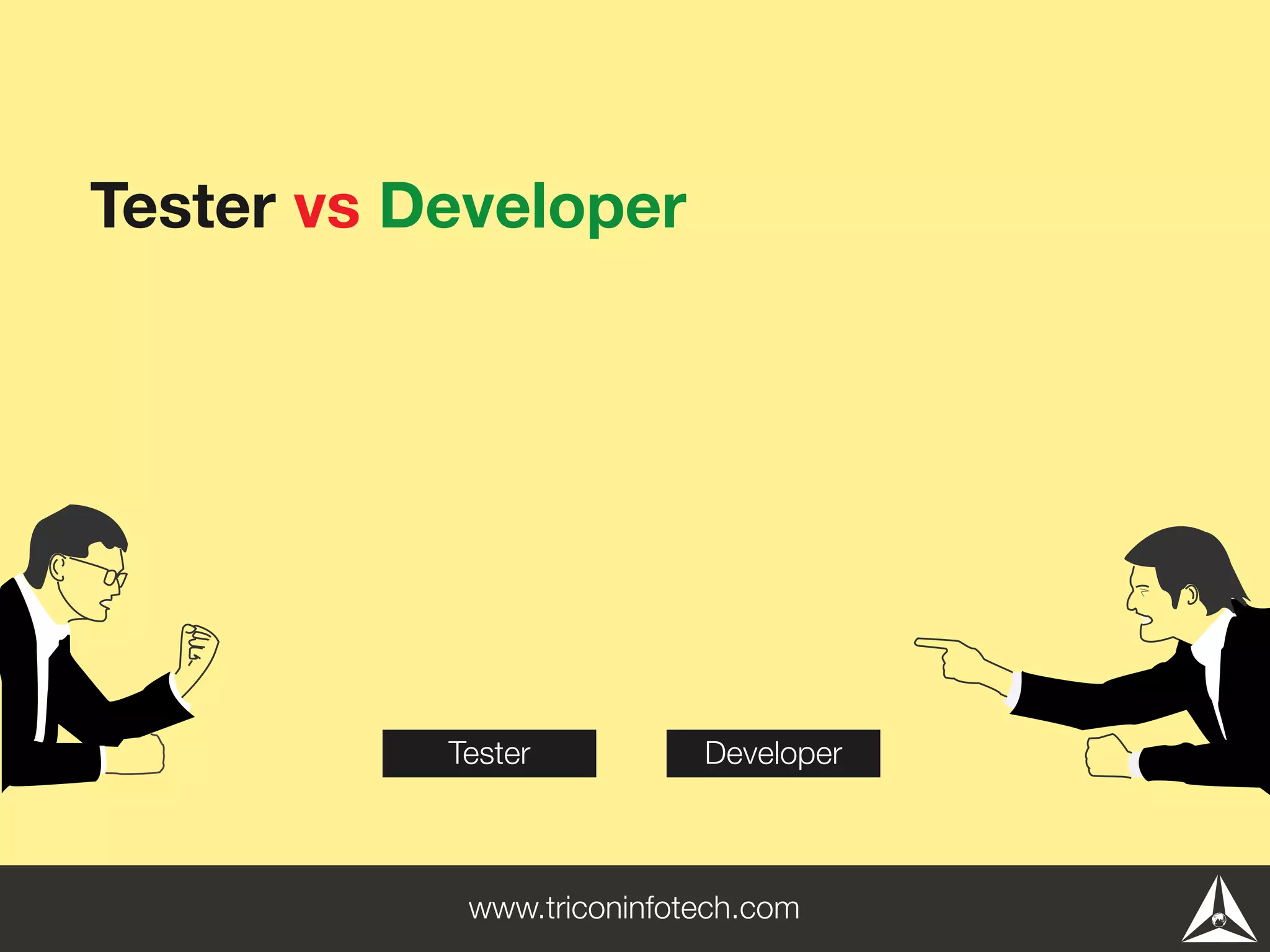 Tester vs Developer | PDF