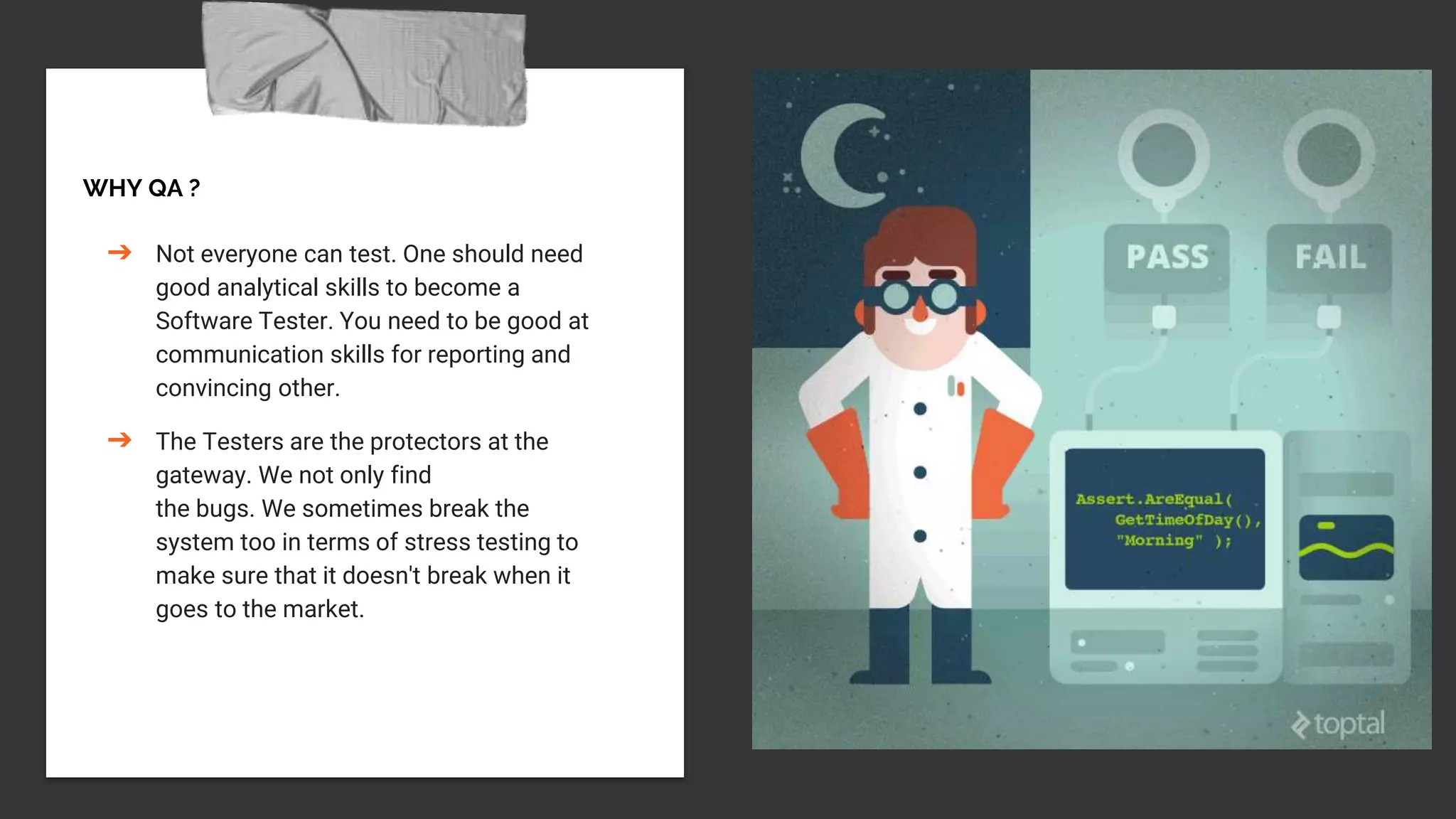 Developer vs Tester | PPT